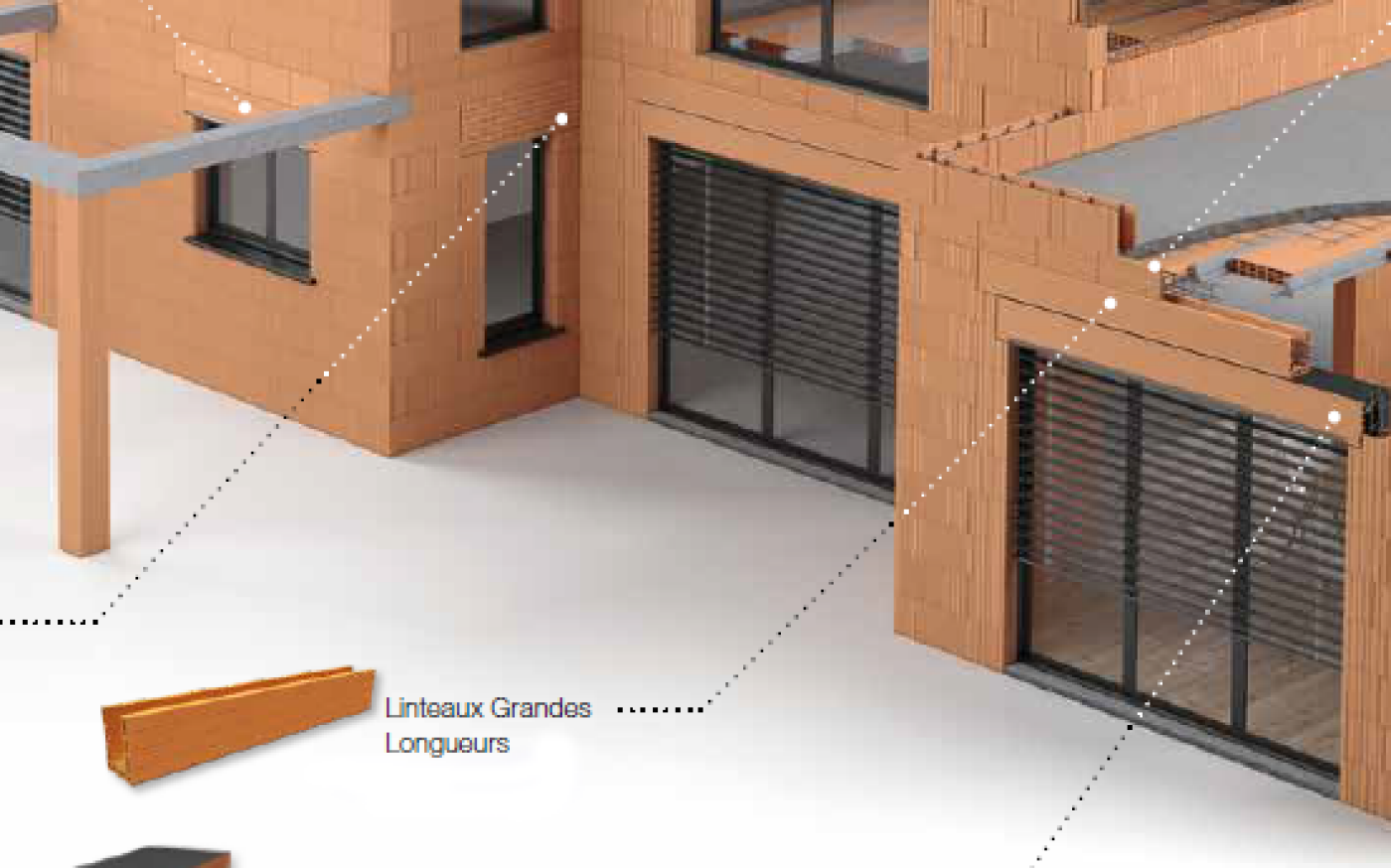 Linteaux Grandes longueurs (LGL) Porotherm | wienerberger