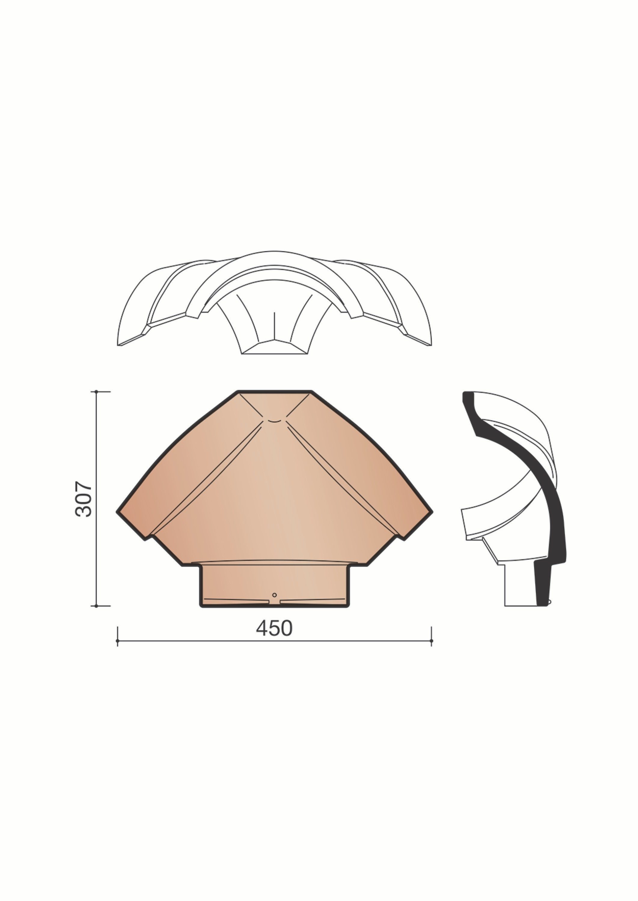 Tuile à onde douce Panne Anthracite Koramic | Wienerberger