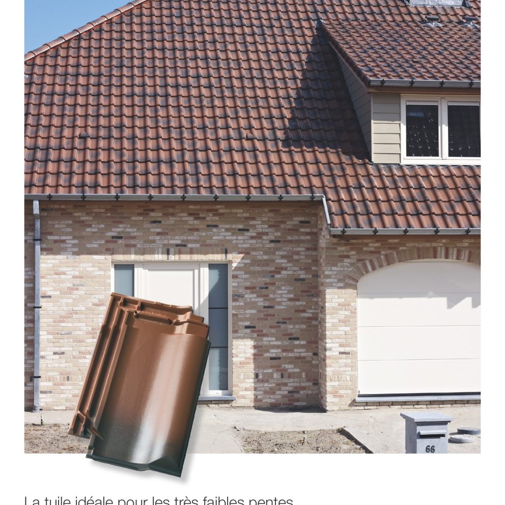 Tuile à onde douce Panne Anthracite Koramic | Wienerberger